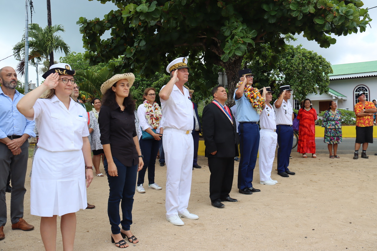Première visite officielle du haut-commissaire Eric Spitz à Tubuai ...