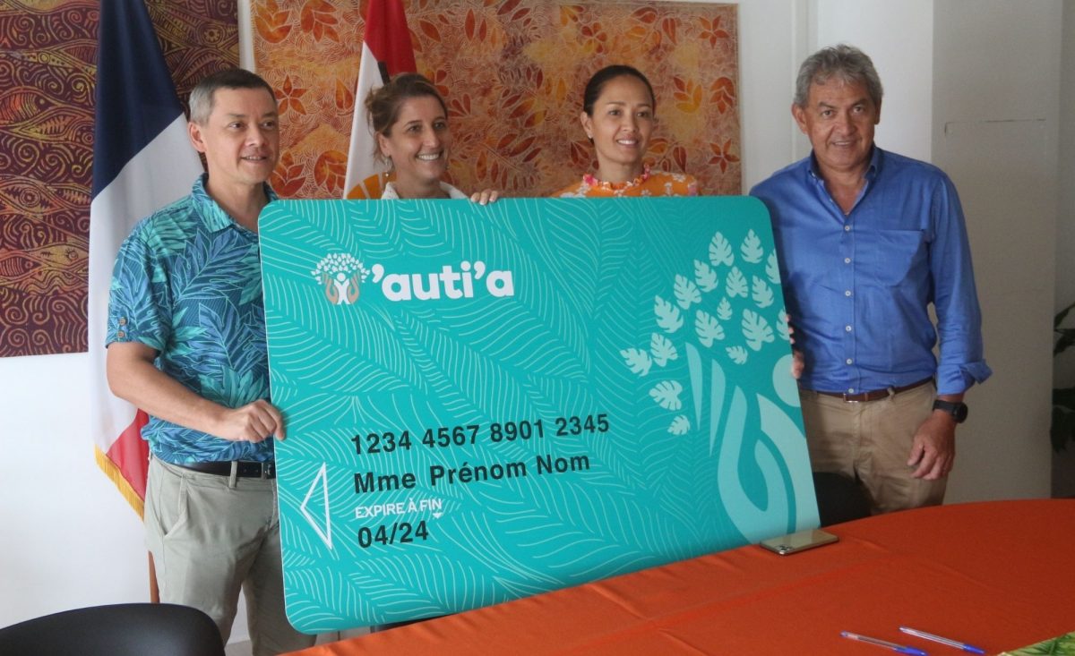 Carte prépayée Auti’a: Chantal Galenon veut améliorer le dispositif ...