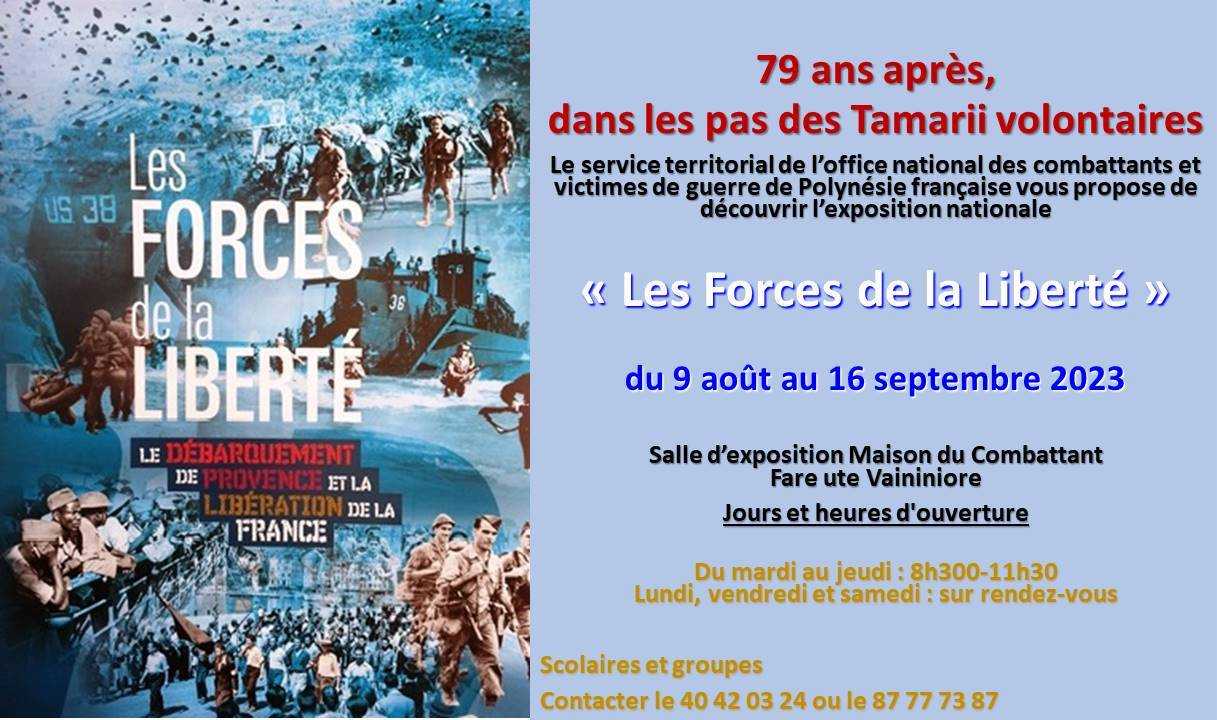 L’épopée des Tamarii volontaires retracée sous forme d’exposition ...