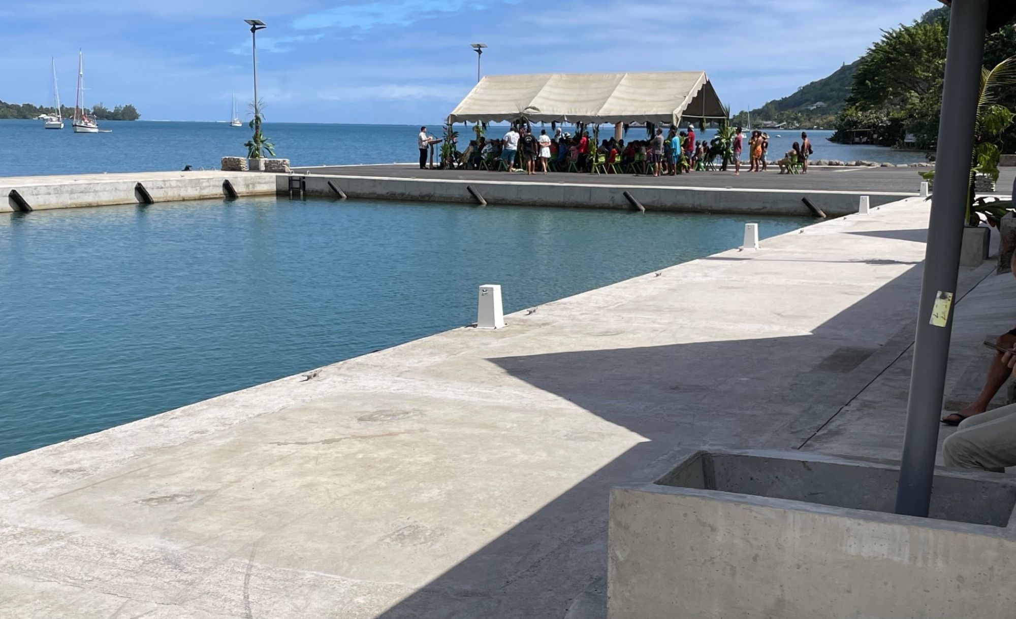 Un nouveau quai pensé avec et pour les pêcheurs de Pao Pao - Tahitinews.co