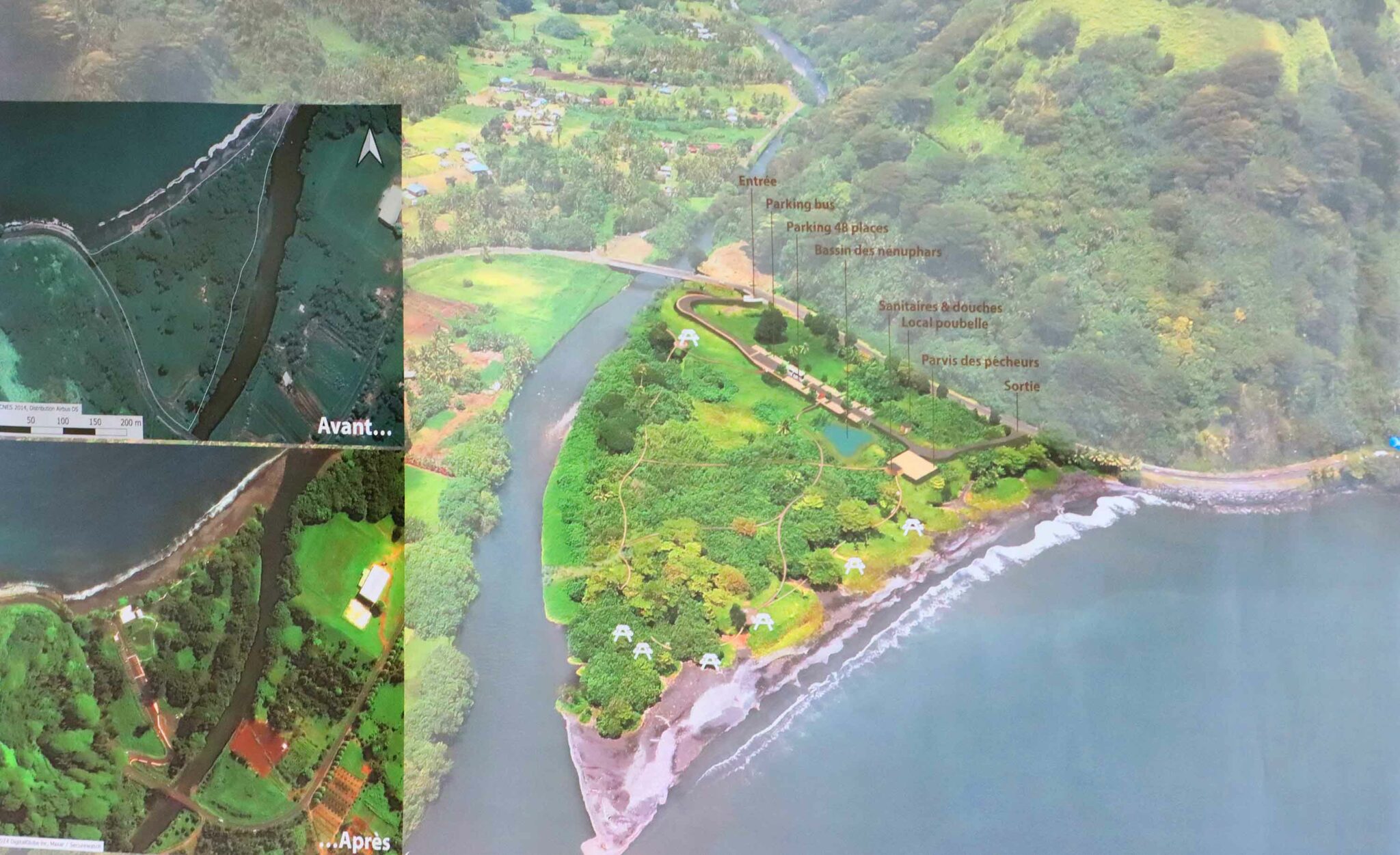 Tautira et son nouveau parc public « Teafa » - Tahitinews.co