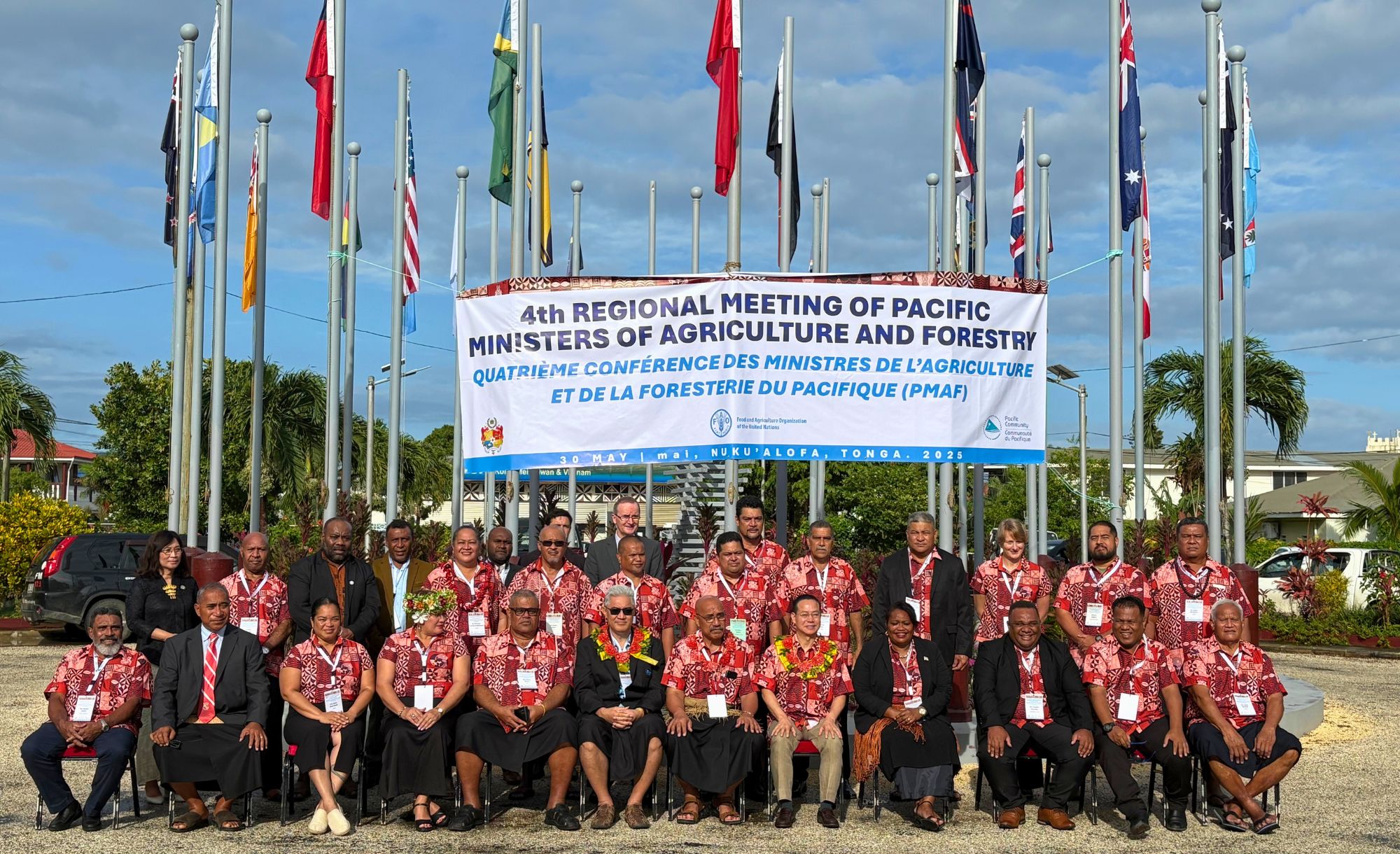 Taivini Teai plaide pour la souveraineté alimentaire à Tonga ...